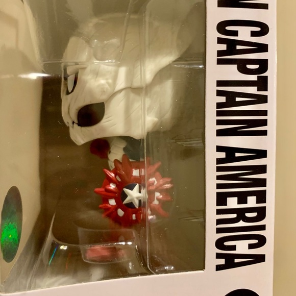 Funko | Accents | Nib Marvel Venom Poison Captain America Exclusive ...